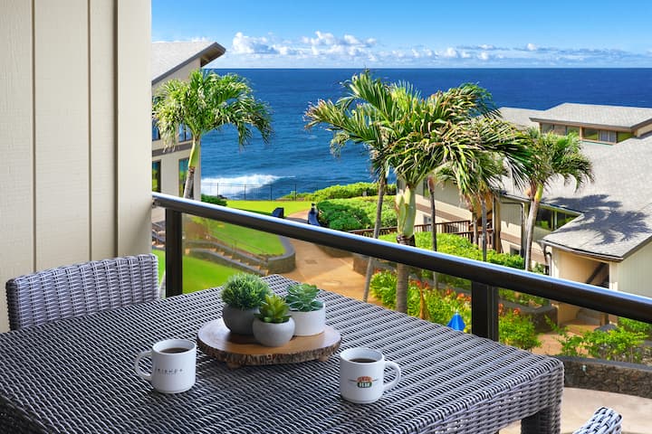 2 Bedroom/2.5 Bath Absolutely Beautiful Expansive Views Of The Ocean! - Kauai, HI