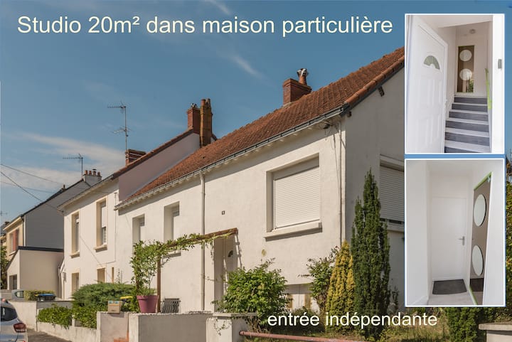 Studio Privé & Calme à S-nazaire  Pr Parc Paysager - Saint-Nazaire