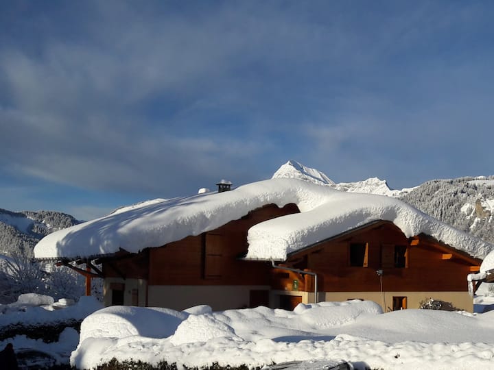 Le Wapiti, Chalet De Charme, Aux Pieds Des Pistes - Hauteluce - Les Saisies