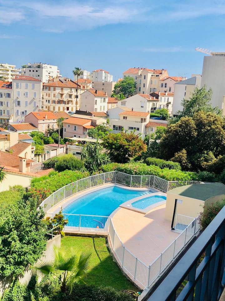 Cannes Appartement Piscine + Garage Fermé - Cannes