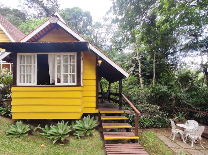 Chalé Sol; Hidro, Lareira E Riacho - Teresópolis