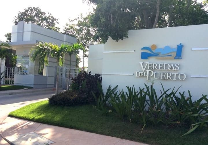 Beautiful Apartment On The Ground Floor - Puerto Morelos