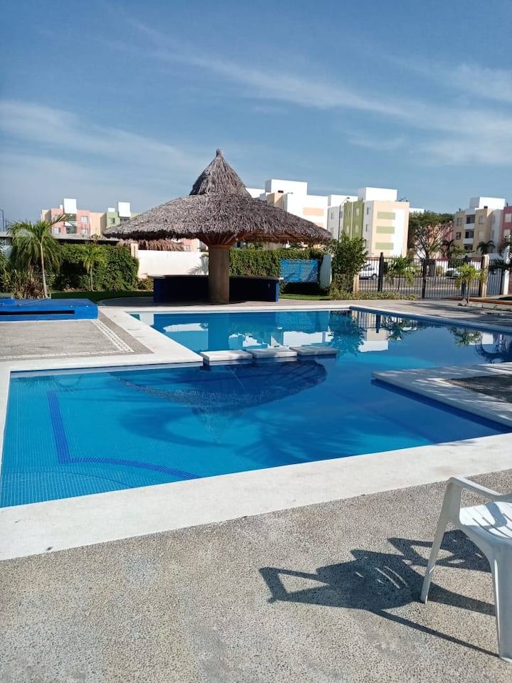 Depto Red Acapulco Real Del Palmar - Acapulco