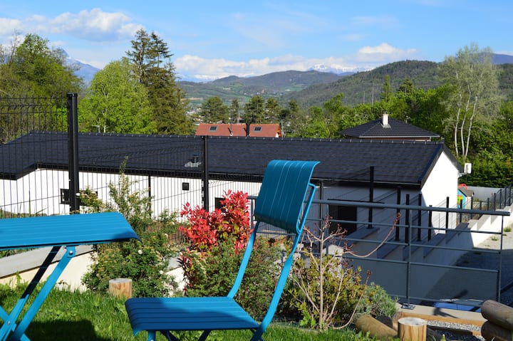 Studio Cosy / Jardin Avec Vue Montagnes + Parking - Gap