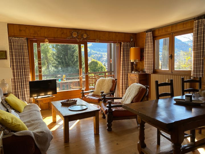 Megeve, Vue Degagee, Calme Et Confort. - Megève