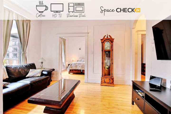 Magnifique | Le Plateau | Wifi | Ac | Tv - Montreal