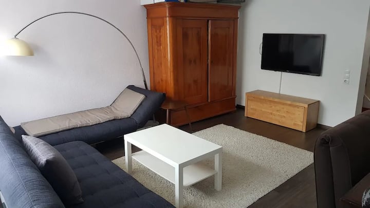 Sofa-bed In Livingroom Of Friendly House - Bonn