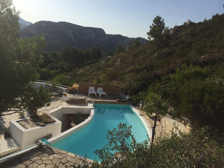 Villa Parc Des Calanques Avec Piscine - Marseille
