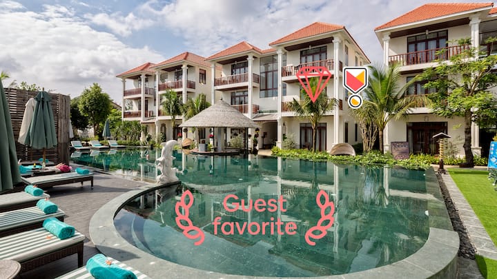 Luxury Pool Villa-01 Min To Hoian Memories Show - Hội An