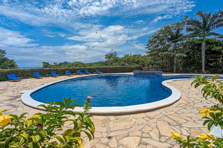 Segura Y Con Linda Vista:villa En San Juan Del Sur - San Juan del Sur