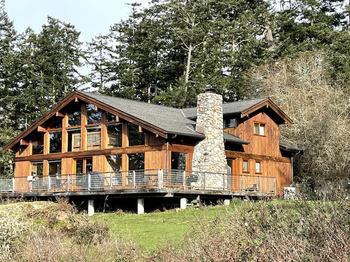 Quiet Hilltop Home On 11 Acresp - Lopez Island, WA