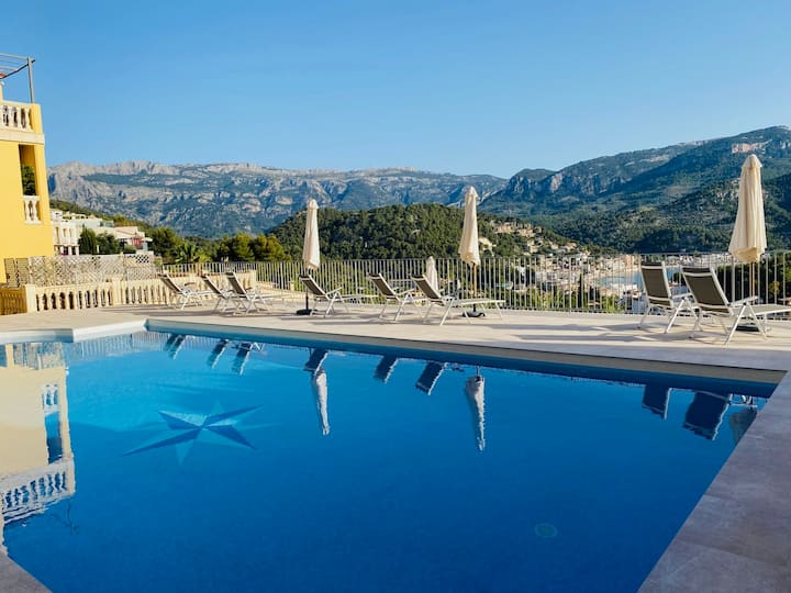 Laterracita With Wonderful View In Pt Soller - Port de Sóller