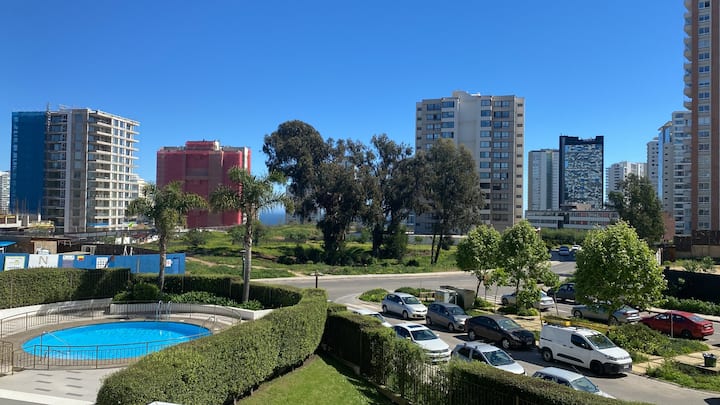Nice, Spacious Furnished Apartment - Montemar - Concón