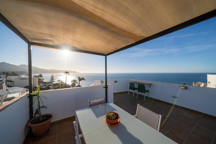 Carabeo.penthouse Avec Une Vue Imprenable !! - Nerja