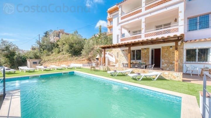 * Costacabana - Villa Pilar * 450 Mtr To Beach - Lloret de Mar
