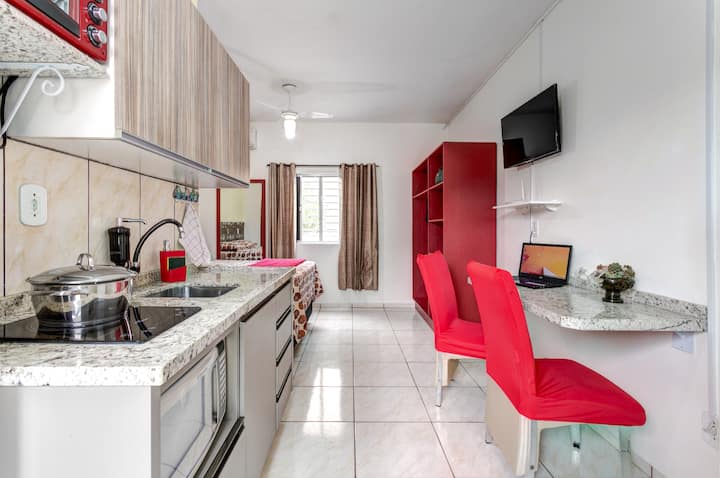 Vila Canas 2 - Ar Cond Cozinha Wi-fi Tv Vaga Carro - Brésil