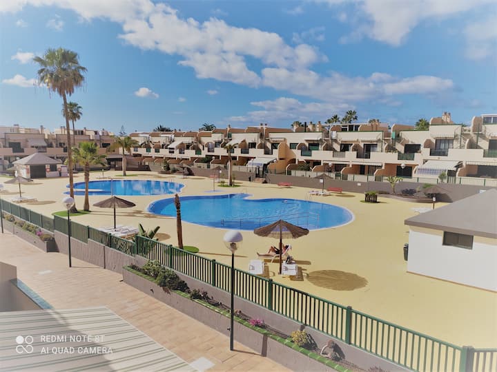 Bright Apartment With Solarium And Pool. - Tenerife