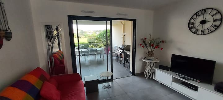 Grand T2 Neuf A 5 Mn Plage/commerces Porticcio - Ajaccio