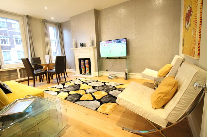 Chic 3dbl Bed 2 Bath Apt, Trendy Kings Rd, Chelsea - London Euston station
