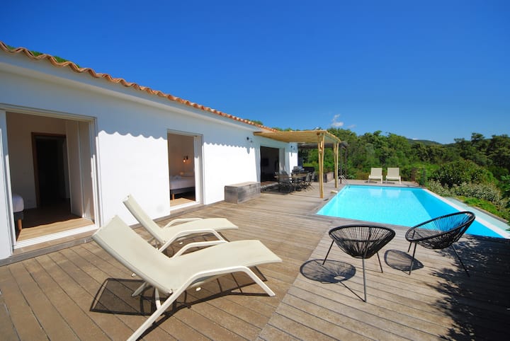 Villa Vue Mer 3 Chambres Piscine Privee - Porto-Vecchio