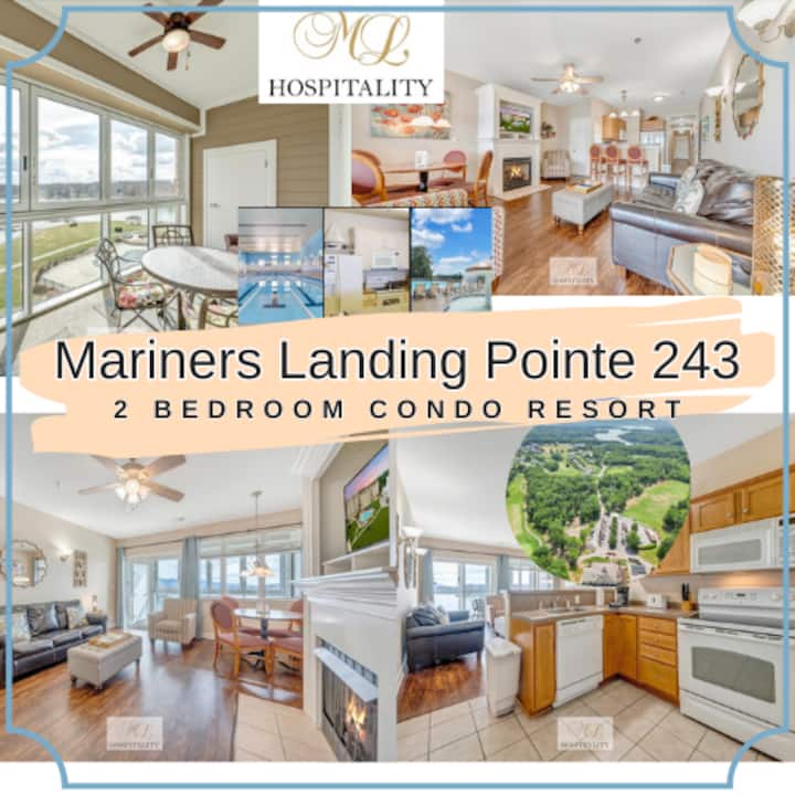 Mariners Landing: Lakefront 2 Bedroom Condo #243 - Smith Mountain Lake, VA