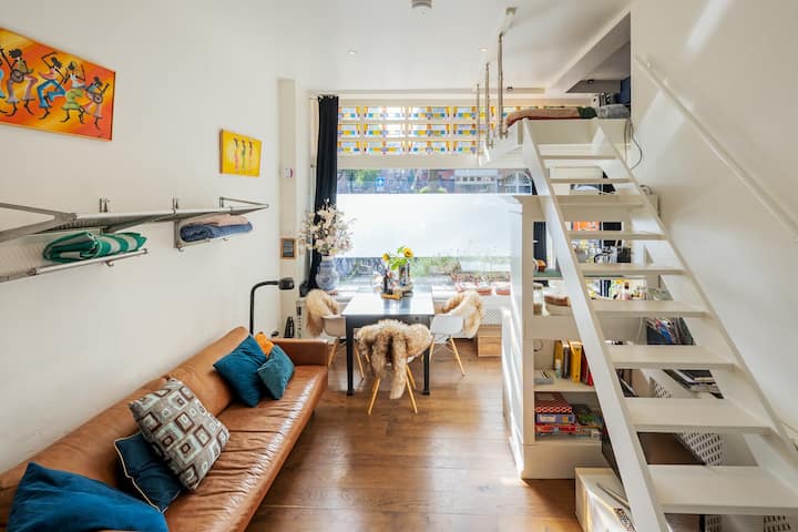 Authentic Groundfloor Studio Loft Apartment East - Ámsterdam