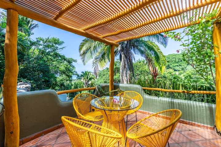 Stunning Ocean Views In Lush Jungle Casita - Sayulita