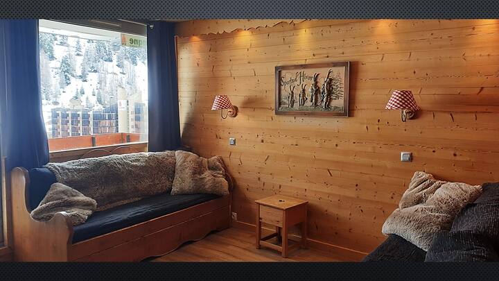 Appart 6/8 Pers La Plagne Bellecote Skis Aux Pieds - La Plagne-Tarentaise