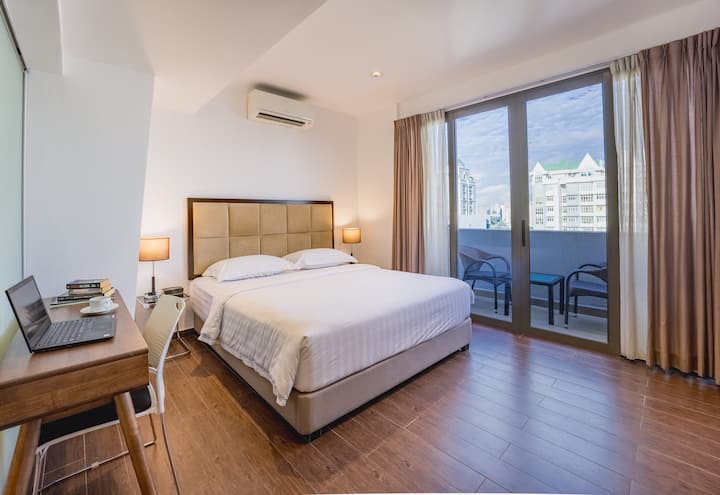 Cozy Studio Sky Suite Apt With Wifi In Kallang - Singapore