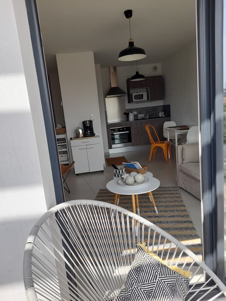 Beau 2 Pièces Avec Terrasse Et Garage + Vélos - Lagord