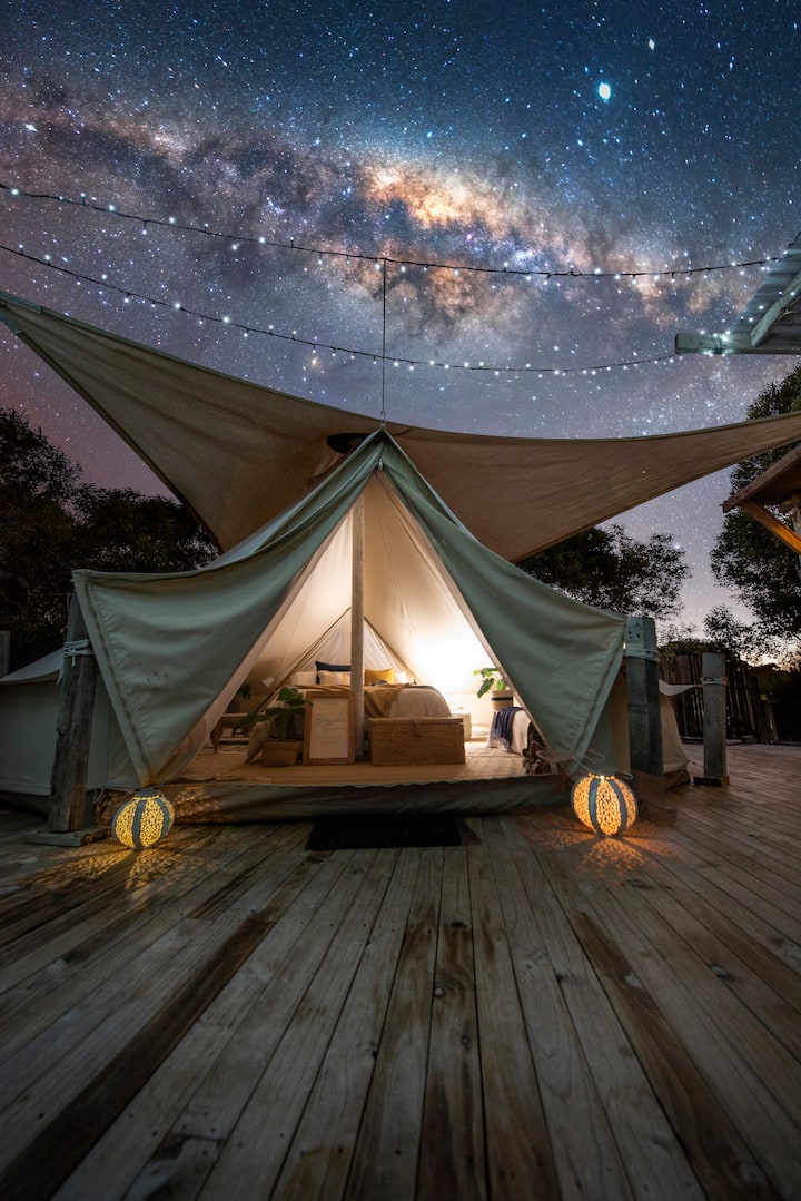 Bayside Glamping's Tent - Yorke Peninsula Council