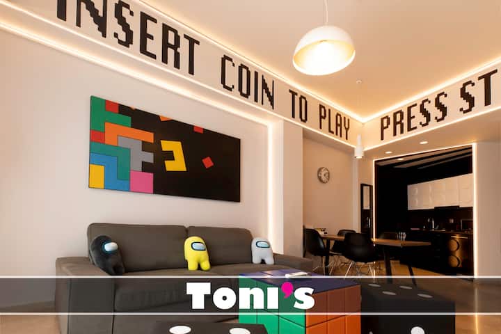 Toni's - 1bd Retro Style Home In City Center - Athen