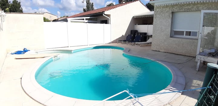 Chbre 11m² Ds Maison Piscine Crs Florent, Clinique - Bordeaux