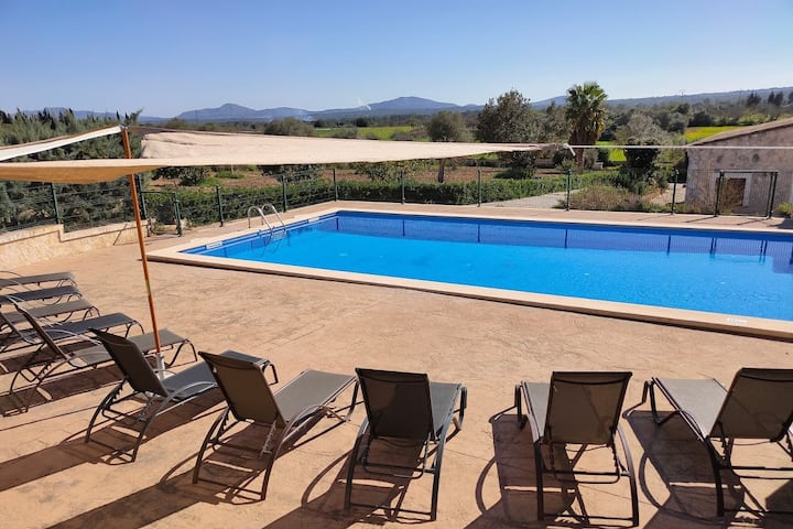 Ca Na Cladera Villa Amb Piscina Salina I Gym Rural - Maiorca, Spagna