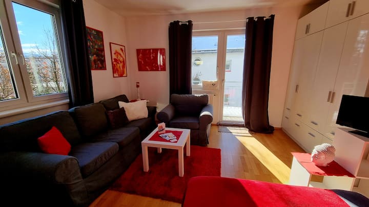 Apartment 38qm Balkon, Berufliches Kurzzeitwohnen - salzbourg
