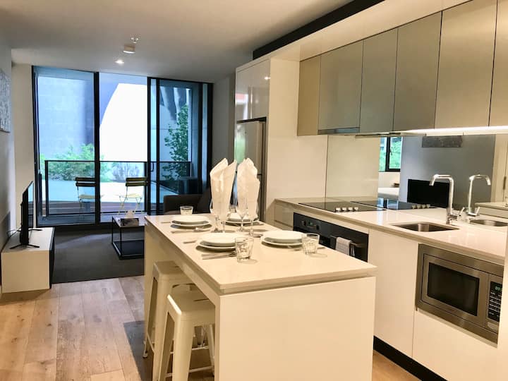Two Beds Apt In Central Cbd - Free Tram Zone - Williamstown