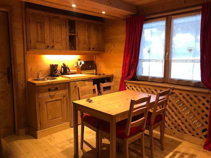 Megève - Cosy T2 Rochebrune, 5 Mn A Pied Du Centre - Megève