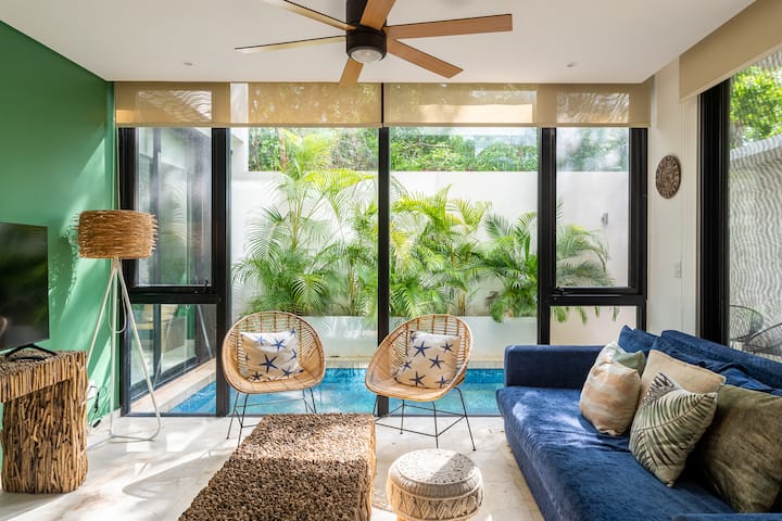 Luxury Apt With Private Pool In Zama - Tulum
