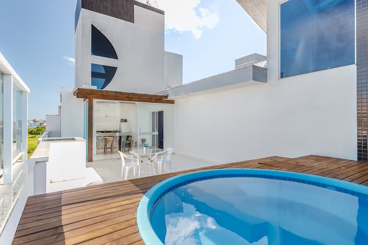 Cobertura Com Piscina E Churrasqueira Nos Ingleses - Florianópolis