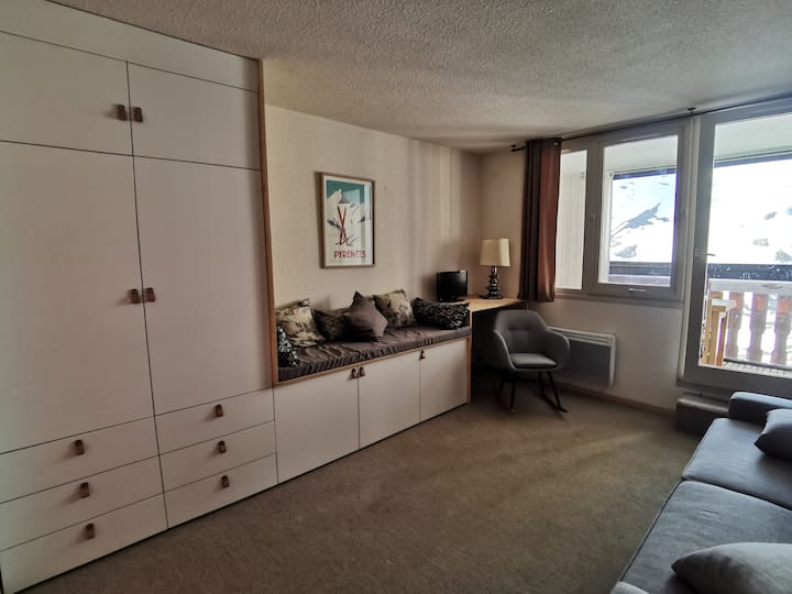 Appartement Avec Vue Sur Les Pistes - La Mongie