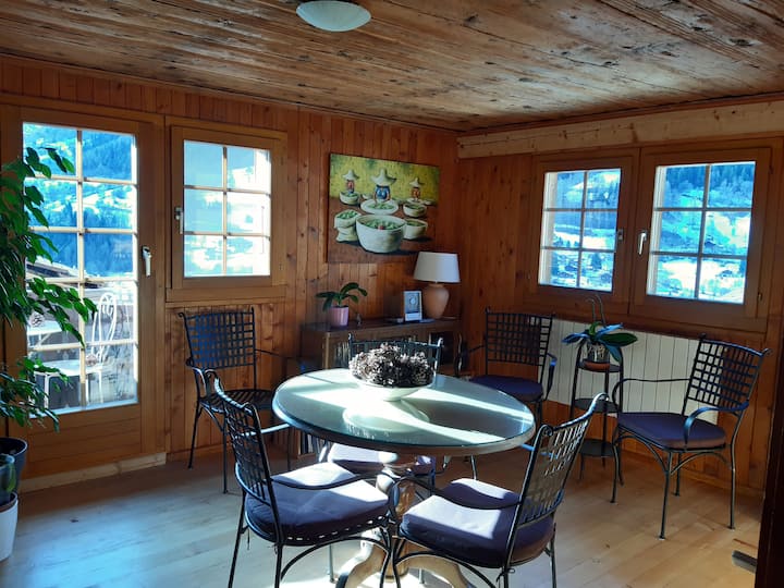 Historic 1bd House, Scenic View & Large Terrasse - Zinal