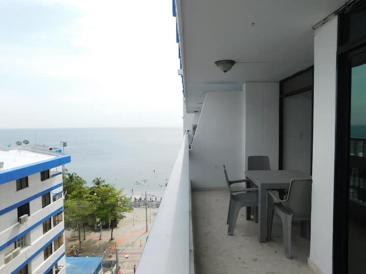 Frente Al Mar Del Rodadero Amplio Apto By Danp - Santa Marta, Colombia