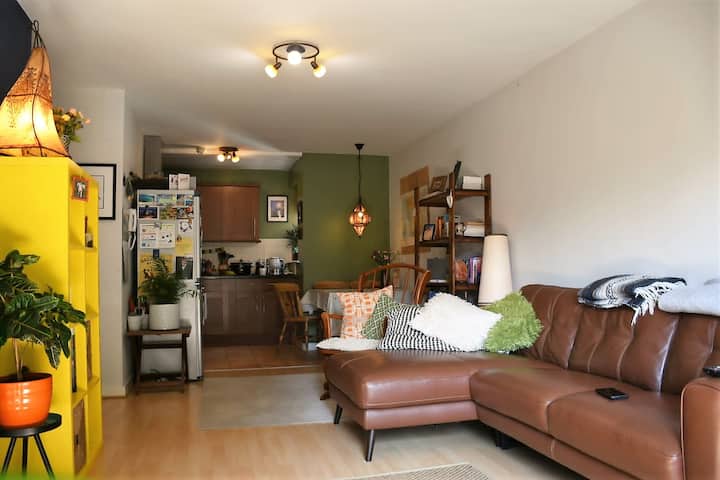 Comfy And Light Double Room With Private Bathroom - 曼徹斯特