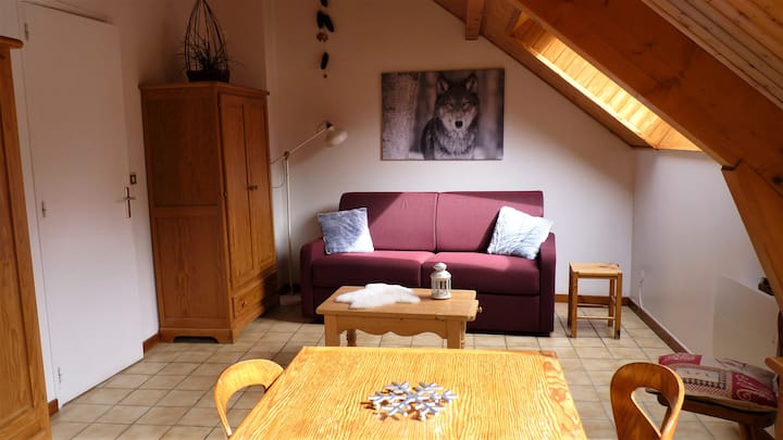 Agréable Studio Pour 2 Personnes Dans Un Chalet. - Névache