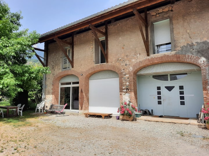 2 Chambres Privées Dans Grange Rénovée - Pontcharra