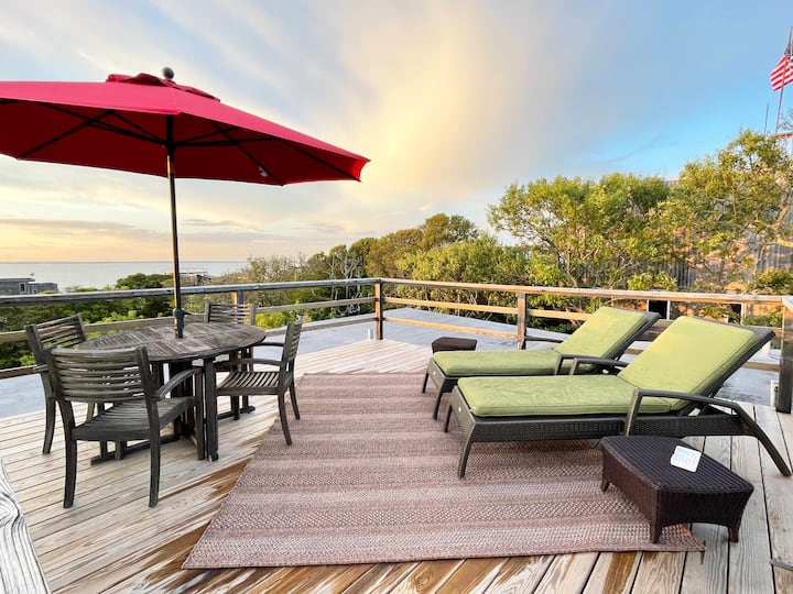 Mcm Whole House In Fip W/ Pool + Hot Tub + Views! - Fire Island, NY