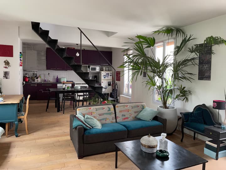 Duplex 2 Personnes Paris 11e - Porte de Montreuil