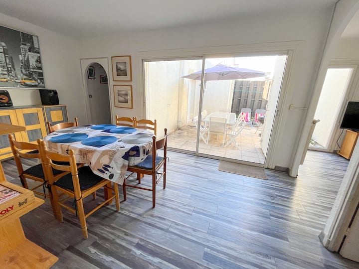 Maison Bord De Mer 6/7 Pers Au Grau Du Roi - Plage de l'Espiguette