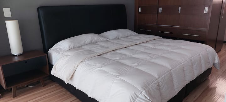 Departamento Loft "4" Dormitorio 1 Cama 1 - Puebla