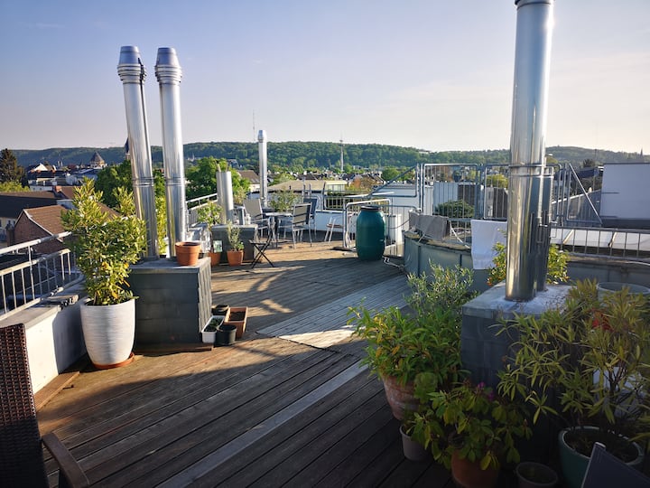 Spacious 3-room Flat Next To The River Rhein - Bonn